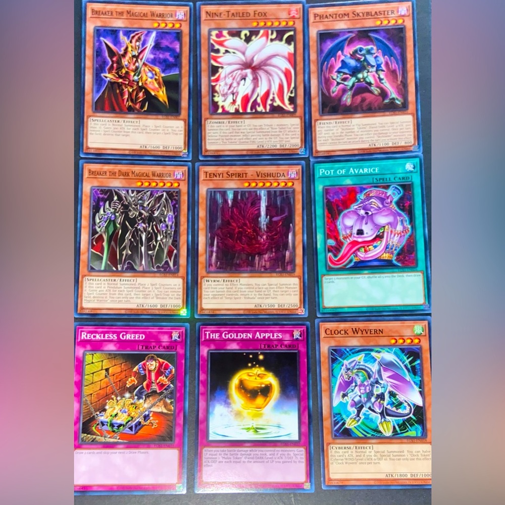 Yugioh Cards (9) - Egyptian God 2020 - Gem